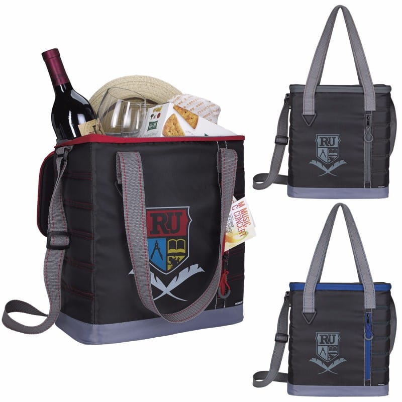 Custom-Branded Koozie® Quilted Cooler Tote – BrandedCoolers.com