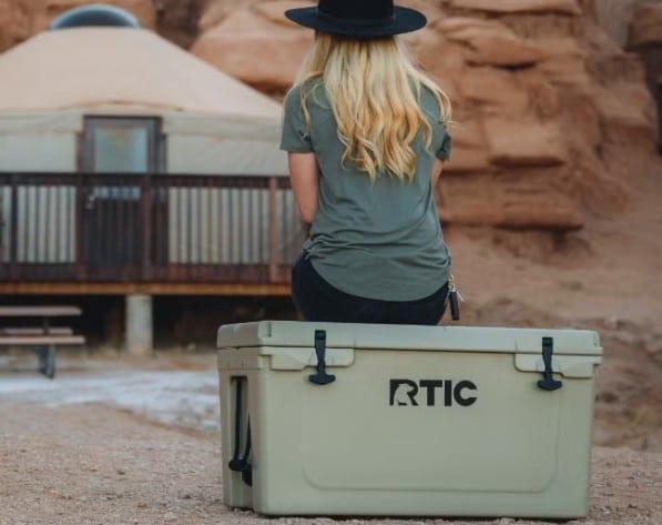 Custom RTIC® 110 QT Ultra-Tough Cooler with Logo | BrandedCoolers.com