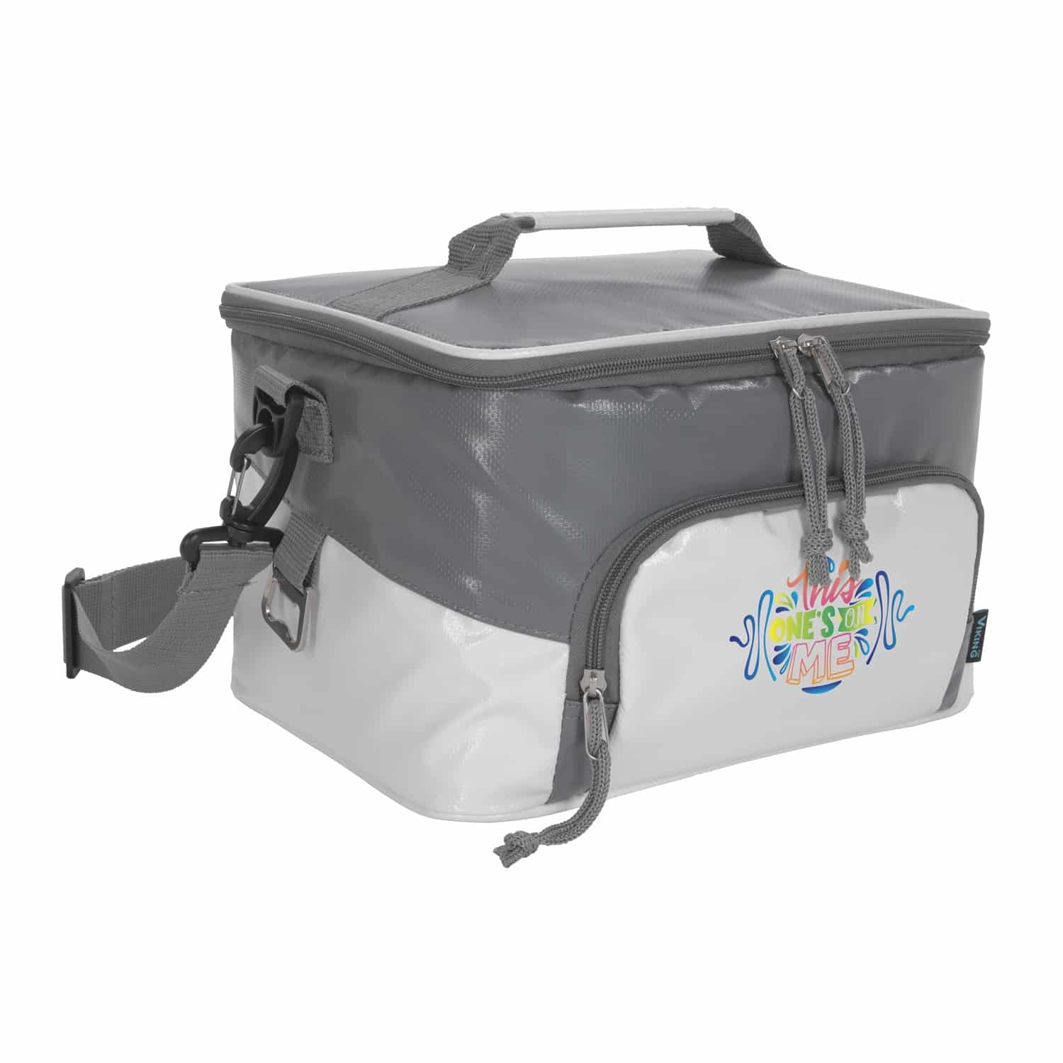 Custom The Viking Collection® 9-Can Tarpaulin Cooler with Logo ...